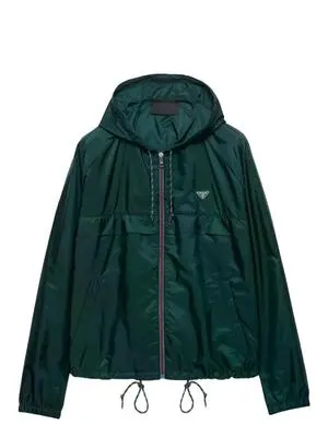 Prada Re-nylon Blouson Jacket - Green