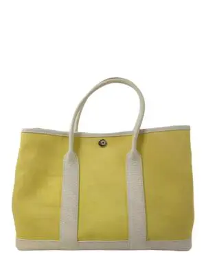 Hermès Tpm Garden Party Tote Bag - Yellow