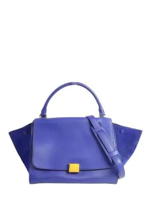 Celine Trapeze Shoulder Bag - Blue