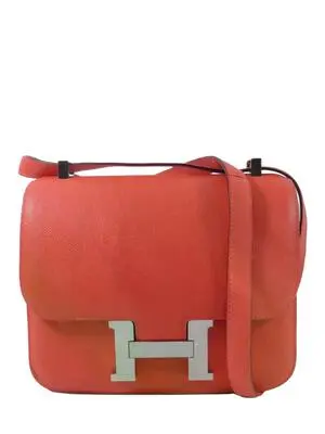 Hermès Hermès 24 Constance Shoulder Bag Red