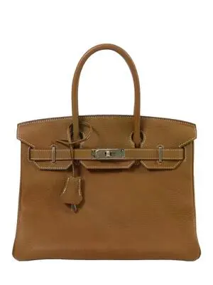 Hermès Hermès 2014 30 Birkin Tote Bag Brown