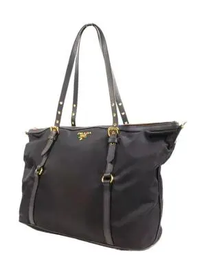 Prada Tessuto Tote Bag - Blue