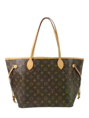 LOUIS VUITTON Neverfull Tote Bag - Brown