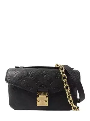 LOUIS VUITTON Pochette Métis East West Shoulder Bag - Black