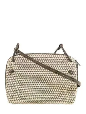 Bottega Veneta Woven Design Cross-body Bag - Neutrals