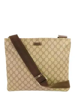 Gucci Gg Supreme Shoulder Bag - Neutrals