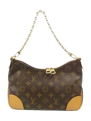 LOUIS VUITTON Monogram Boulogne Shoulder Bag - Brown