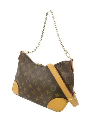 LOUIS VUITTON Monogram Boulogne Shoulder Bag - Brown