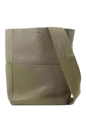 Celine Sangle Bucket Bag - Grey