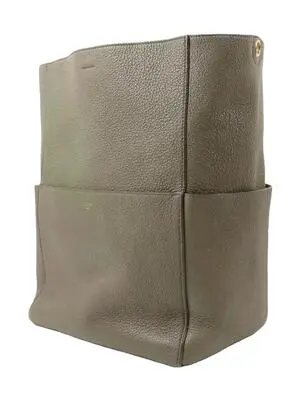 Celine Sangle Bucket Bag - Grey