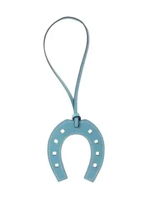 Hermès Horseshoe Bag Charm - Blue