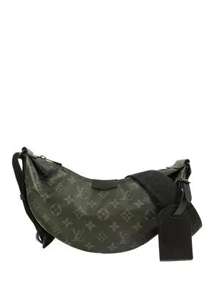 LOUIS VUITTON Louis Vuitton Monogram Eclipse Hamac Shoulder Bag Black