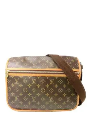 LOUIS VUITTON Monogram Bosphore Shoulder Bag - Brown