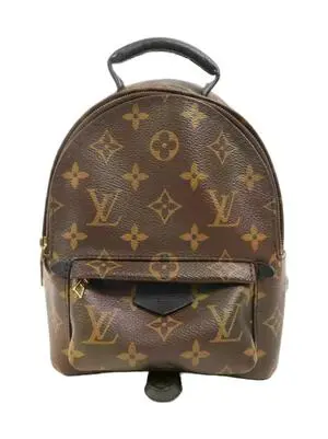 LOUIS VUITTON Louis Vuitton Mini Palm Springs Backpack Brown