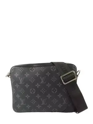 LOUIS VUITTON Monogram Eclipse Trio Messenger Bag - Black