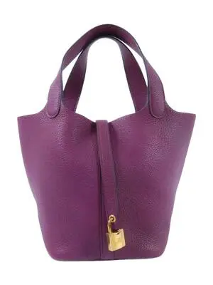 Hermès Hermès Picotin Lock Tote Bag Purple