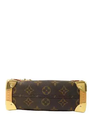 LOUIS VUITTON Monogram Side Trunk Tote Bag - Brown