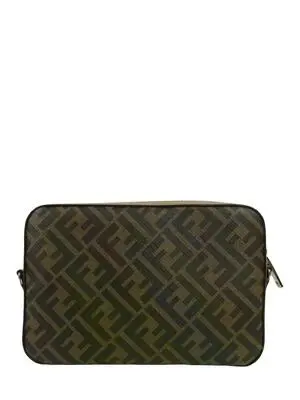 Fendi Diagonal Camera Case Shoulder Bag - Neutrals