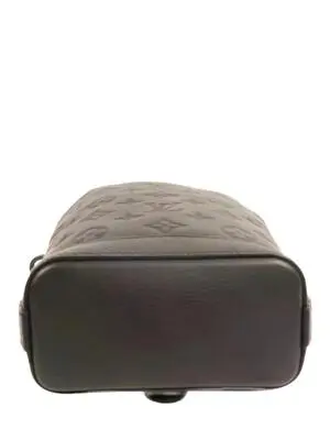 LOUIS VUITTON Monogram Shadow Noe Shoulder Bag - Black