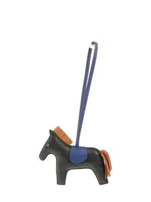 Hermès Rodeo Fringe Bag Charm - Black