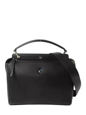 Fendi Dotcom Shoulder Bag - Black