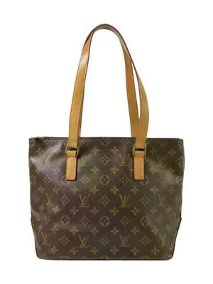 LOUIS VUITTON Monogram Canvas Tote Bag - Brown