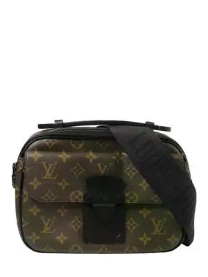 LOUIS VUITTON Monogram S-lock Messenger Bag - Brown