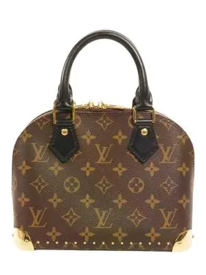 LOUIS VUITTON Monogram Alma Bb Shoulder Bag - Brown