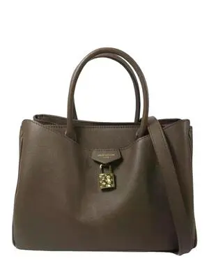LOUIS VUITTON Louis Vuitton PM Vendome Leather Shoulder Bag Grey