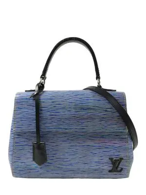 LOUIS VUITTON Louis Vuitton Cluny BB Epi Tote Bag Blue