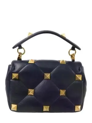 Valentino Garavani Roman Stud Satchel Bag - Blue