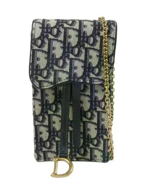Dior Saddle Oblique Shoulder Bag - Blue