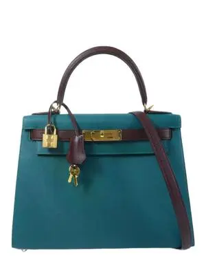 Hermès Hermès Kelly 28 Handbag Green