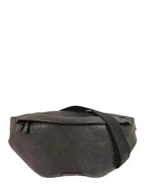 LOUIS VUITTON Monogram Shadow Belt Bag - Black
