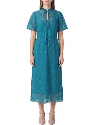 Valentino Garavani Lace Dress - Blue