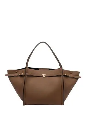 TOD'S Tod's Leather Shoulder Bag Brown