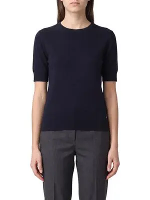 Herno Herno Short-Sleeve Crewneck T-Shirt In Lyocell And Cotton Blend Black