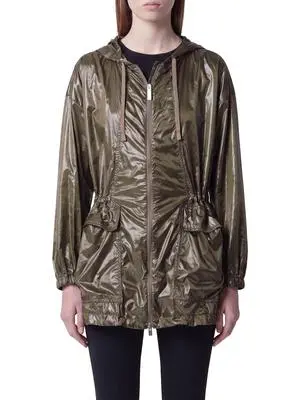 Herno Zip-up Hooded Jacket - Olive