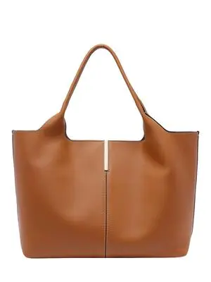 TOD'S Leather Shoulder Bag - Brown