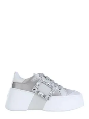 ROGER VIVIER Embellished Sneakers - White