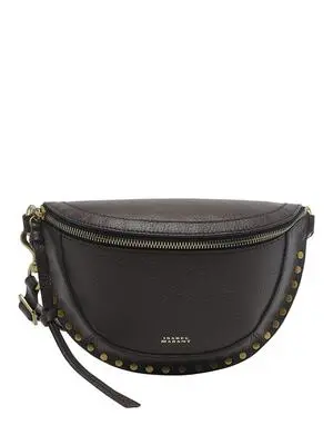 Isabel Marant Étoile Studded Crossbody Bag - Brown