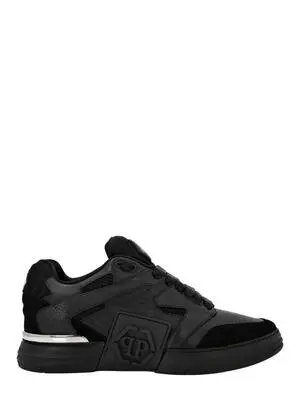 Philipp Plein Logo Sneakers - Black