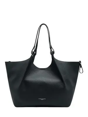 GIANNI CHIARINI Dua Grained Calfskin Leather Shoulder Bag - Green