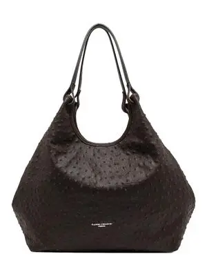 GIANNI CHIARINI Textured Leather Tote - Coffee