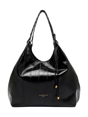 GIANNI CHIARINI Leather Hobo Bag - Black