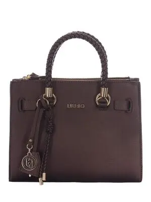 Liu Jo Textured Top Handle Handbag - Dark