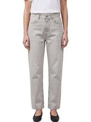 Studio Nicholson Barra High-waisted Straight Leg Jeans - White