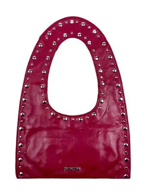 Gimaguas Studded Shoulder Bag - Amaranth