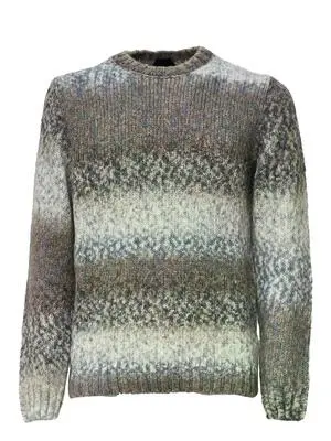 DONDUP Jacquard-knit Sweater - Grey