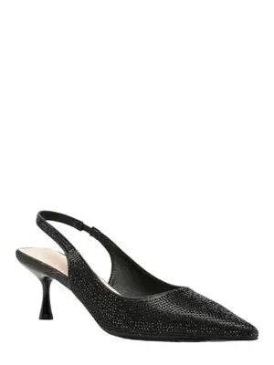 TWENTY FOURHAITCH TWENTY FOURHAITCH Phuket Crystal-Embellished Slingback Pumps